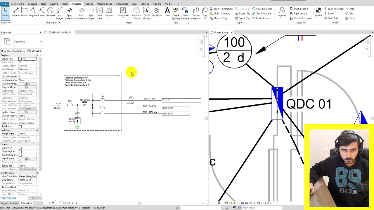 Executando Diagrama Unifilar com Dynamo_Revit MEP Elétrica - YouTube