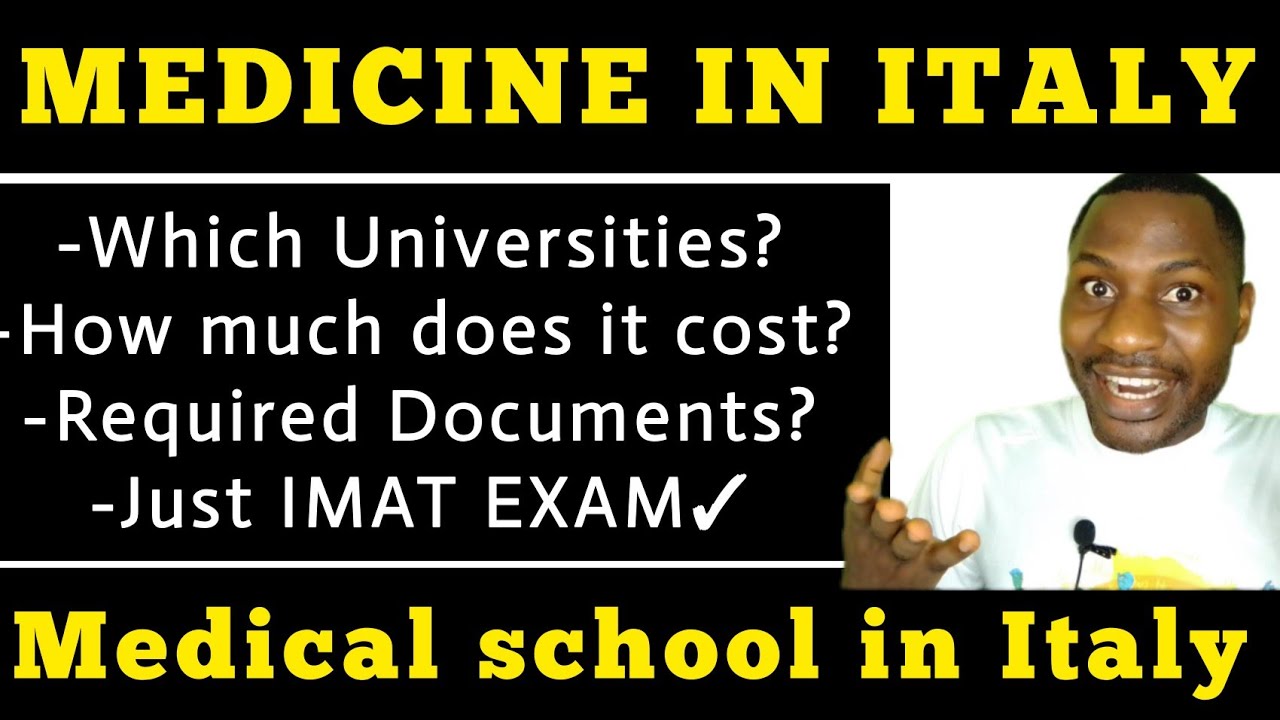 HOW TO STUDY MEDICINE IN ITALY CHEAP TUITION PRE ENROLMENT REQUIREMENTS YouTube how-to-study-medicine-in-italy-cheap-tuition-pre-enrolment-requirements-youtube