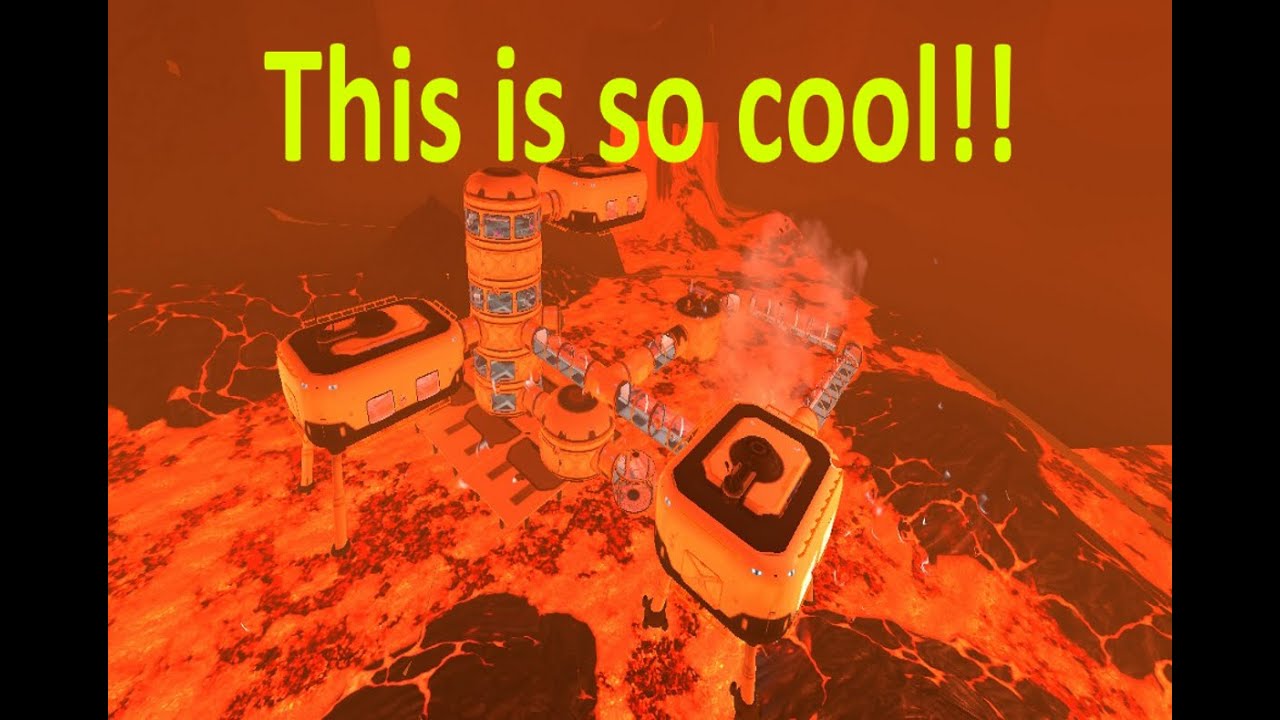 Subnautica EPIC ACTIVE LAVA ZONE BASE!! Check it out!!! - YouTube