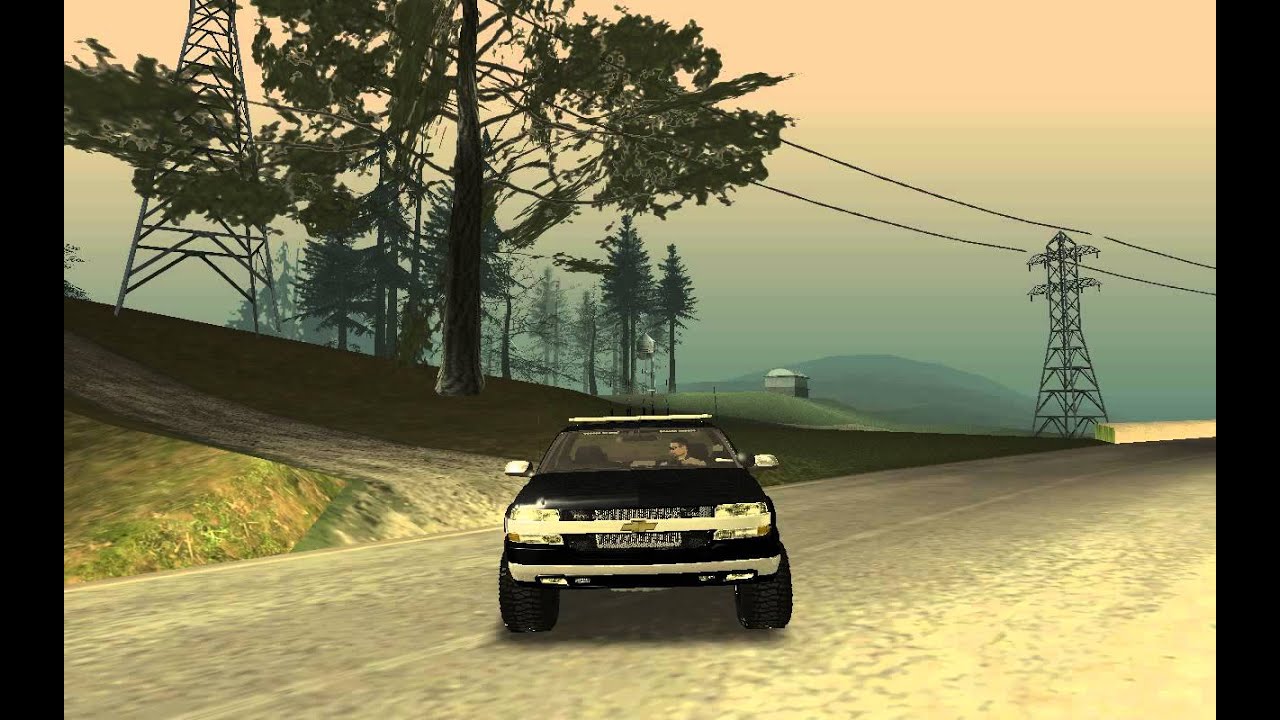 GTA SA: -2002 Chevrolet Silverado 2500HD Police Package- - YouTube
