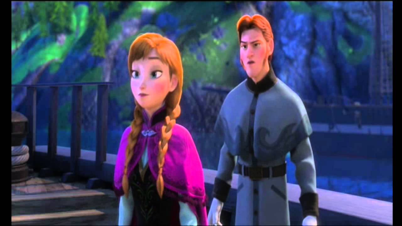 Anna Punches Gaston - YouTube