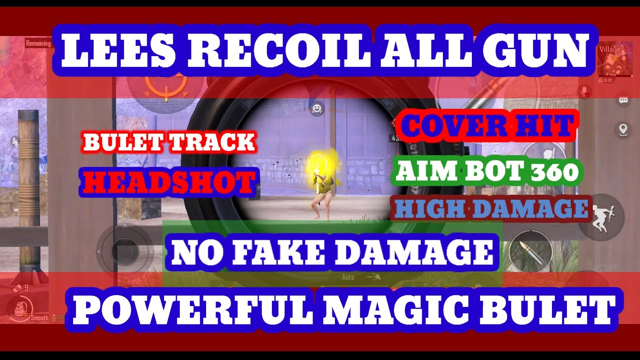 BGMI 3.8 MAGIC BULLET TRACKING AUTOHEADSHOT CONFIG FILE | HIGH DAMAGE ...