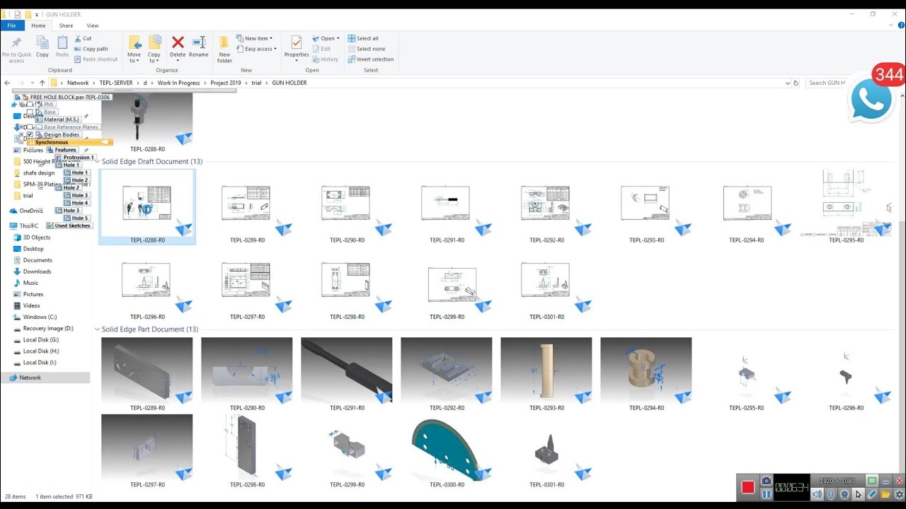 How to Migrate Legacy 3d Assembly Data to PDM Solid Edge -Uploader Cadx - YouTube