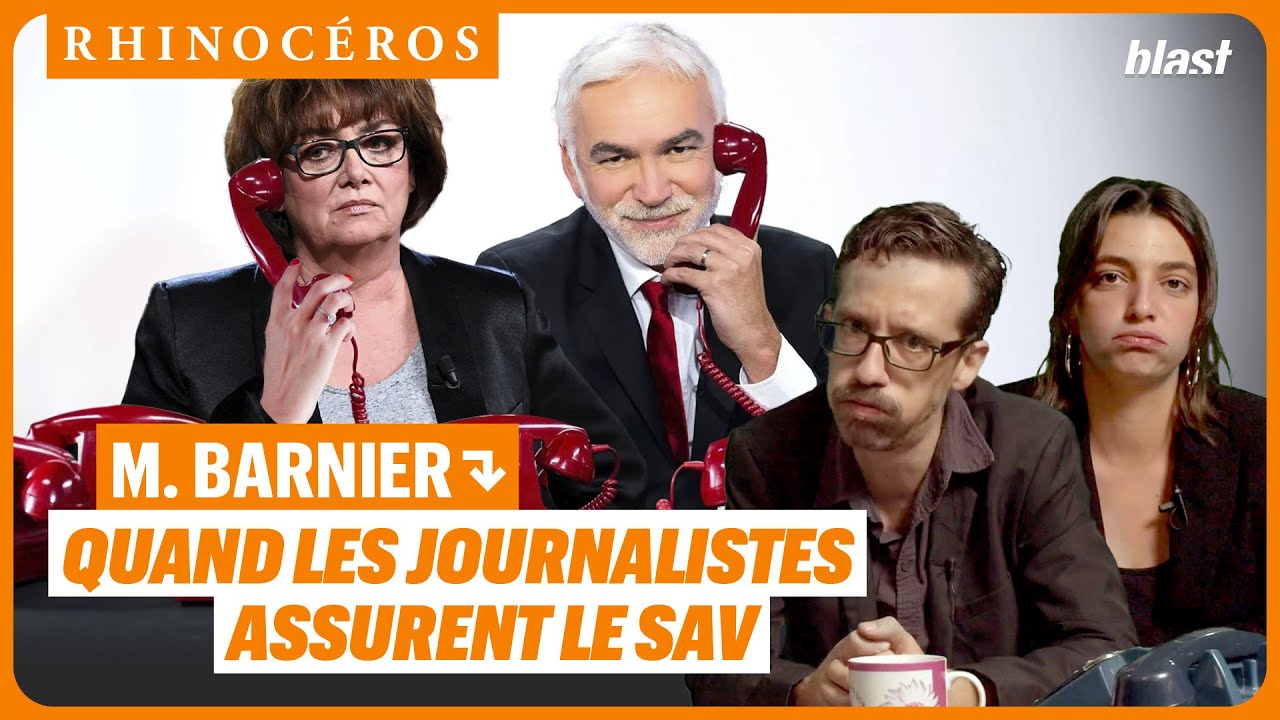 🦏 GOUVERNEMENT BARNIER : QUAND LES JOURNALISTES ASSURENT LE SAV - YouTube