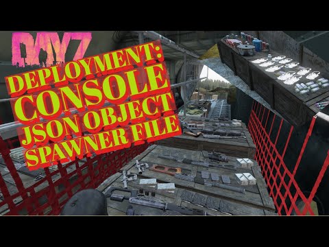 DayZ - Deployment Scene CONSOLE or PC Object Spawner json file XBOX PS4 ...