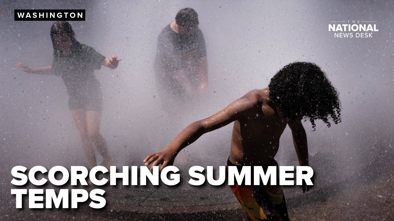 Temperatures soar as heat dome hovers over midwest, south - YouTube