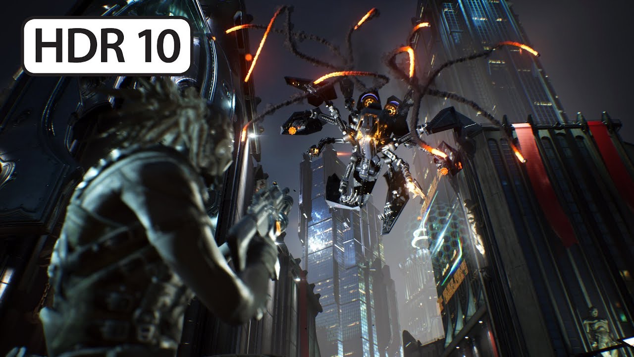 Unreal Engine 4 | Infiltrator | 4K60p HDR 10 - YouTube