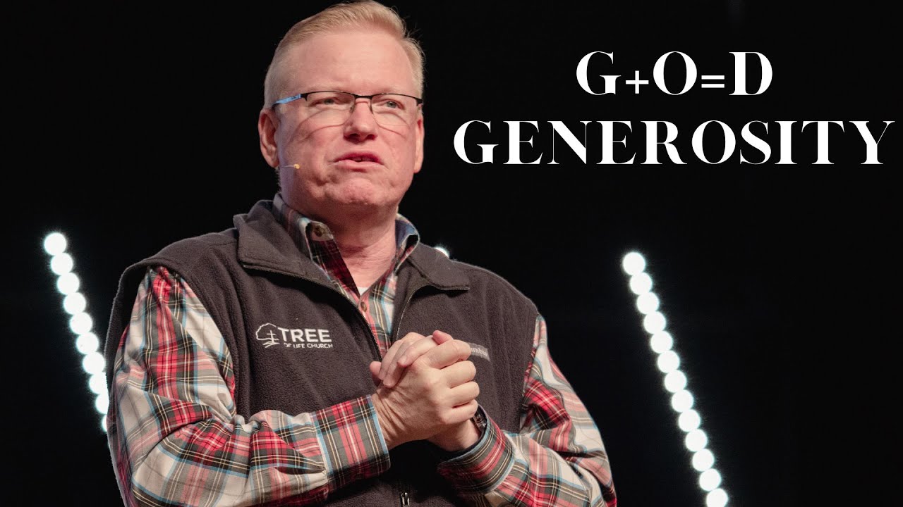 Generosity | Pastor Don Duncan | Tree of Life Church - YouTube