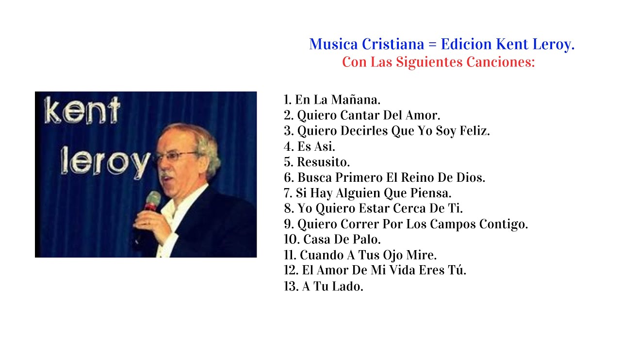 Musica Cristiana Kent Leroy - Merged - YouTube