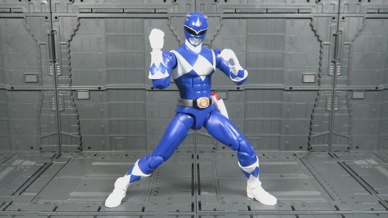 Mighty Morphin Power Rangers Blue Ranger 6 inch Legacy Collection ...