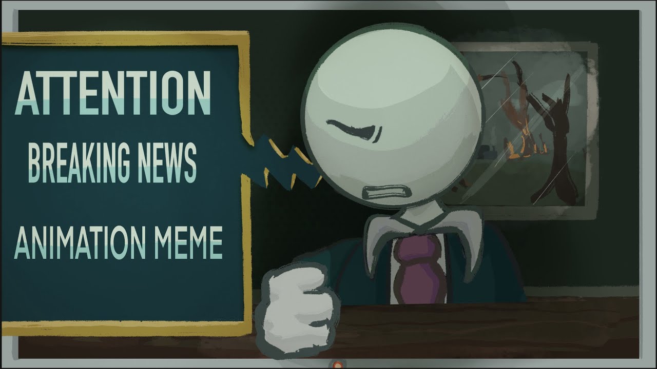 🩸 ATTENTION BREAKING NEWS 📰 400 subs special /// animation meme (TW in ...