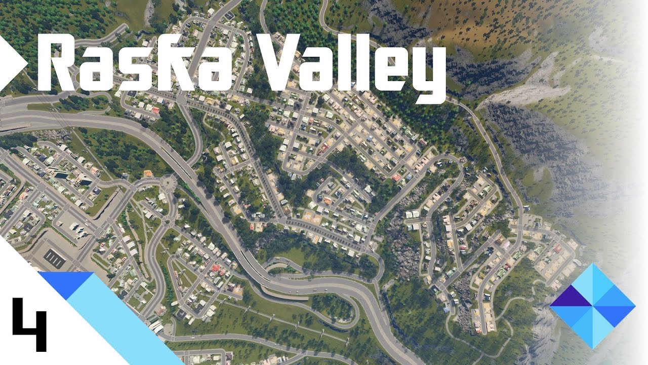 (FR) Cities Skylines-4-Raska Valley: Quartier résidentiel - YouTube