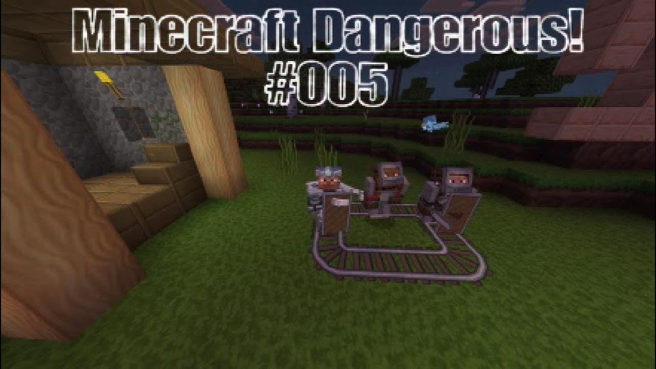 Minecraft Dangerous! Eine dritte Person? Let's Play #005 - YouTube