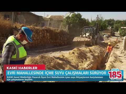 EVRİ MAHALLESİNDE İÇME SUYU ÇALIŞMALARI TAMAMLANDI