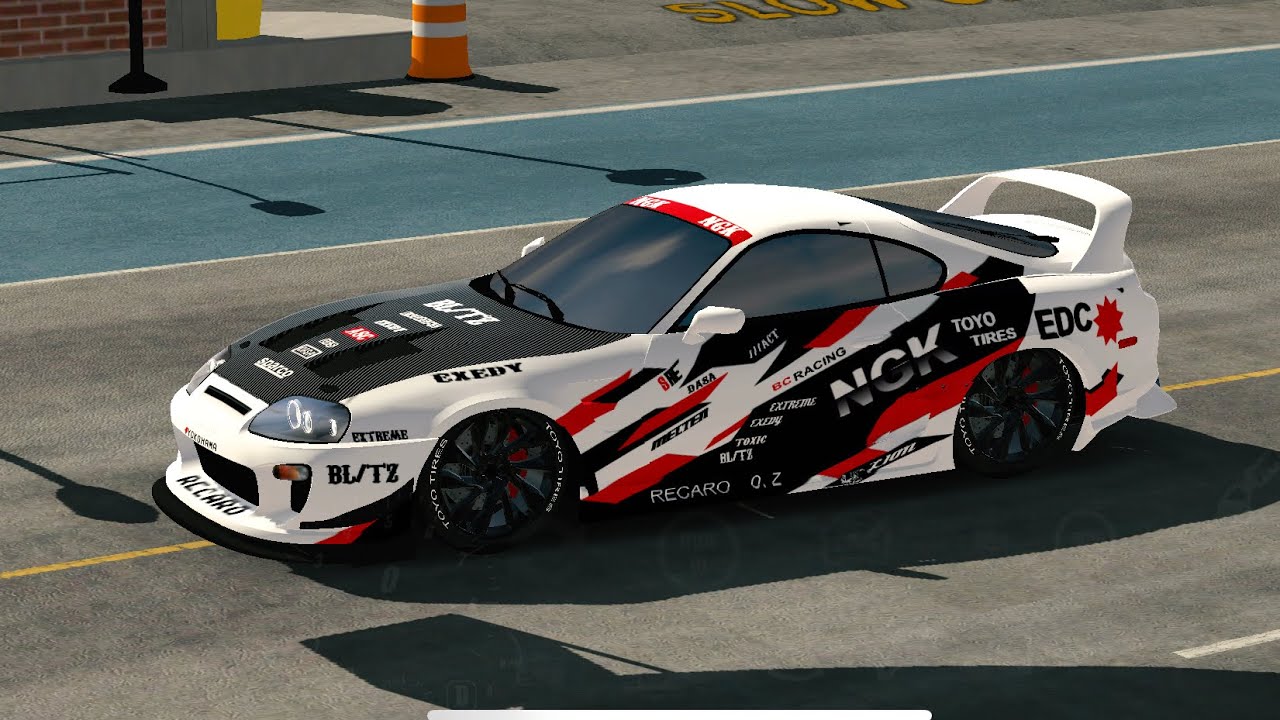 TUTORIAL: HOW TO MAKE SUPRA MK4 NGK LIVERY DECALS IN CAR PARKING ...