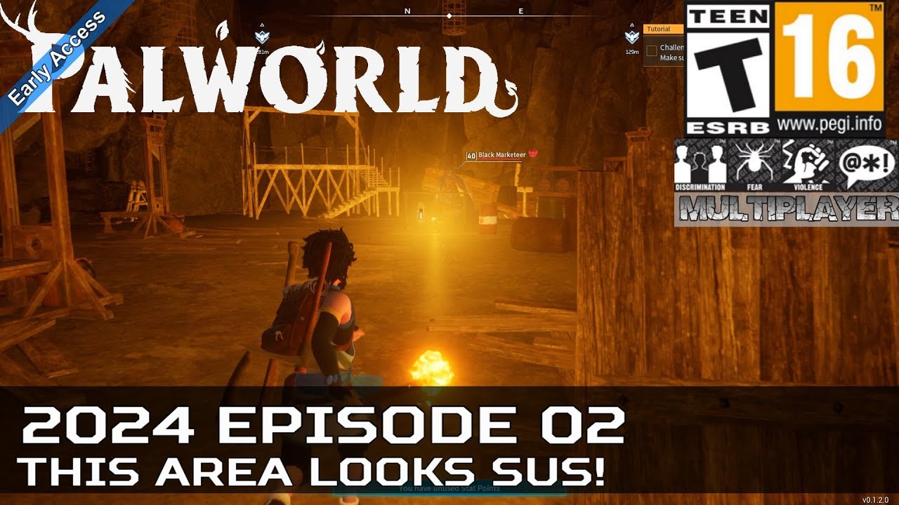 Palworld (MP) (2024 Episode 02) This area looks SUS! - YouTube