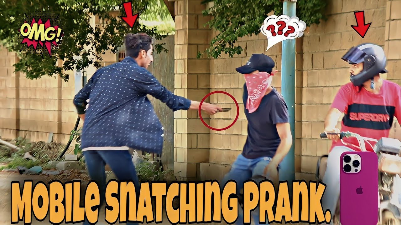 Mobile Snatching In Pakistan Prank | Prank In Pakistan | Unlimited ...