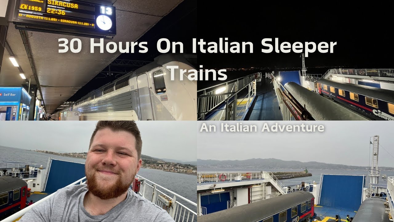 30 Hours On Italian Sleeper Trains! An InterCity Notte Adventure! - YouTube