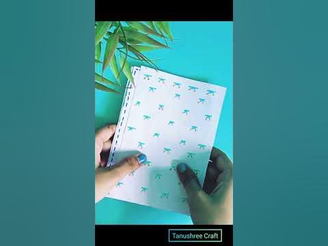 Diy pattern paper for journal #shorts #homemade - YouTube