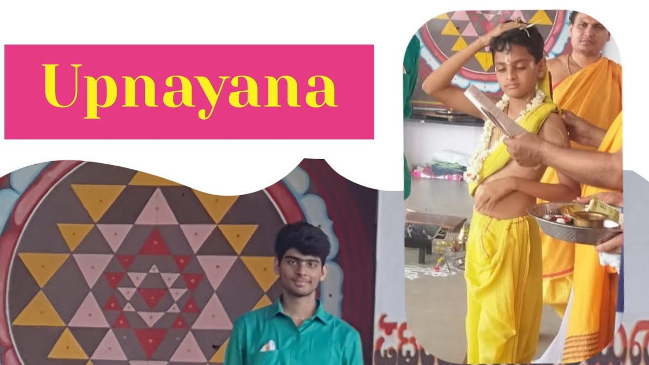 Kannada Brahmins Thread Ceremony #kannadavlogs #upnayana #ಕನ್ನಡ vlogs ...