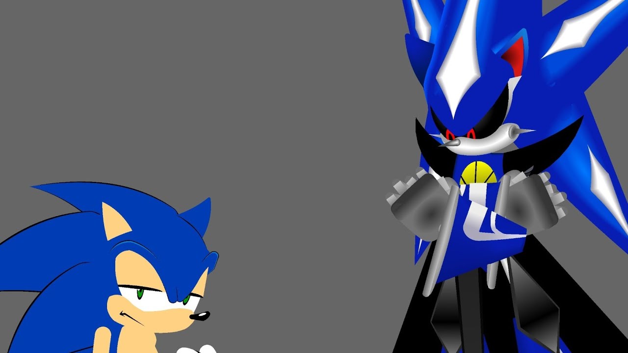 Super Sonic Vs. Neo Metal Sonic || Animation - YouTube