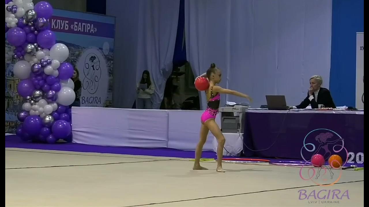 Художественная гимнастика мяч Youtube