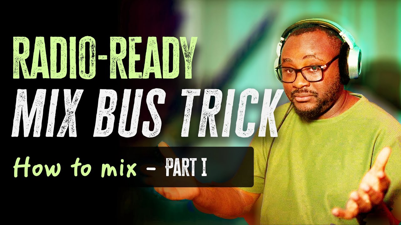 How to Mix a Song (Part 1): My Full Mix Bus Chain - Glue, Color ...