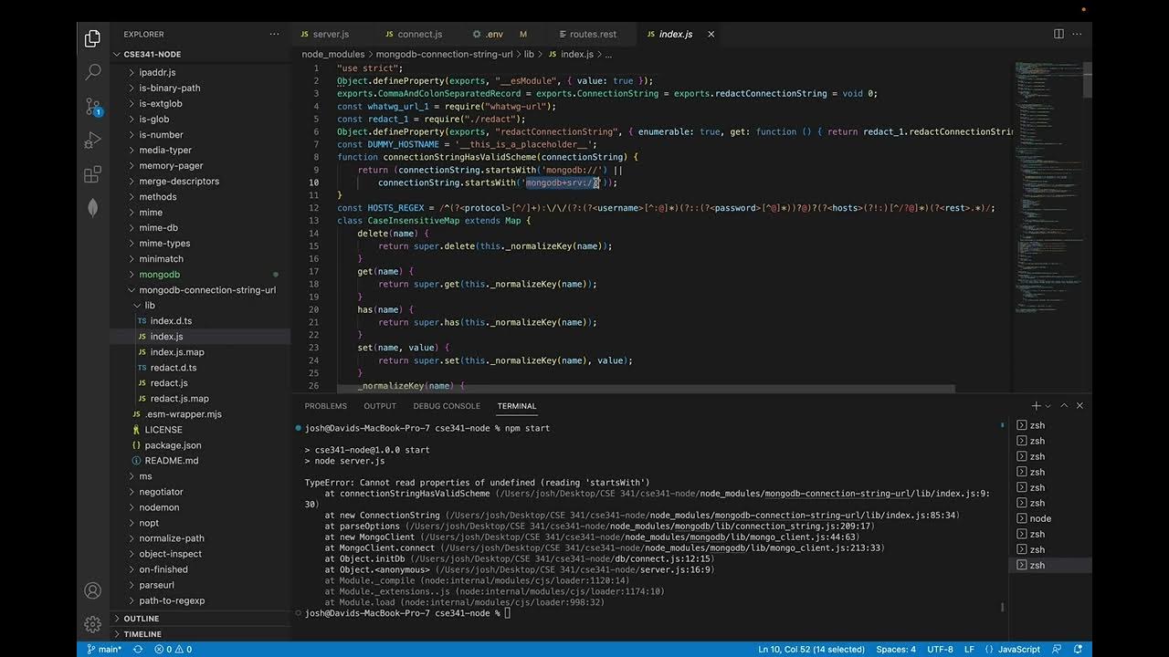 Week 3 GET POST UPDATE and DELETE requests to MongoDb - YouTube