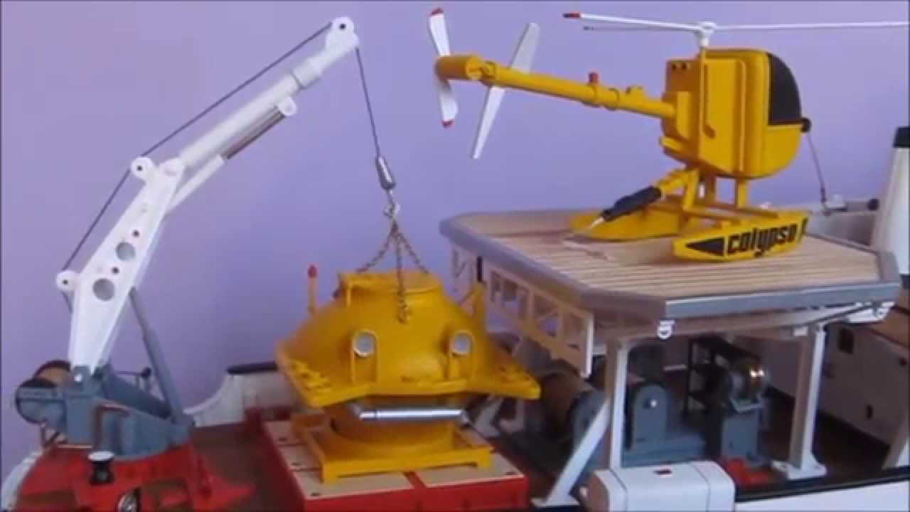 Model boat Calypso by ModelShipMaster.com - YouTube