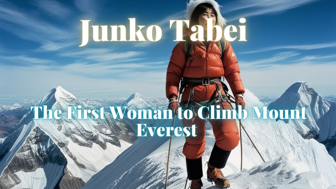The First Woman to Climb Mount Everest - YouTube