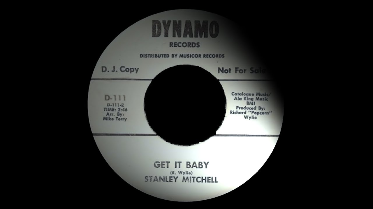Stanley Mitchell - Get It Baby. ( Northern Soul Stomper ) - YouTube