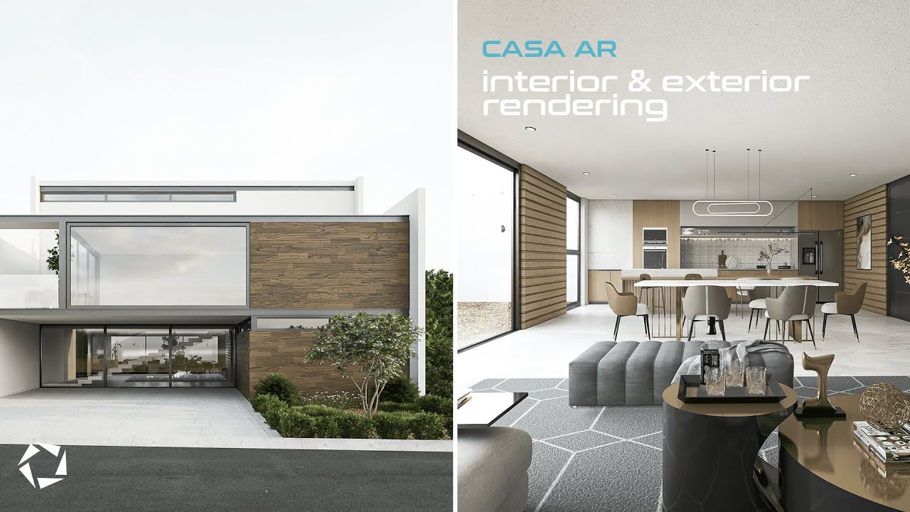 🏡TUTORIAL: RENDER INTERIOR Y EXTERIOR - YouTube