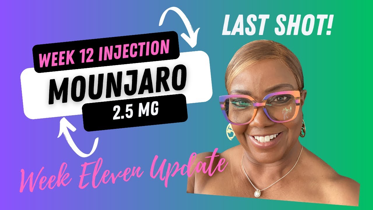 LAST INJECTION! Week 12 Injection Mounjaro 2.5 mg #mounjaro # ...