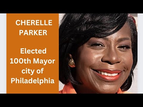 Cherelle Parker makes history elected first womam and Black woman Mayor ...