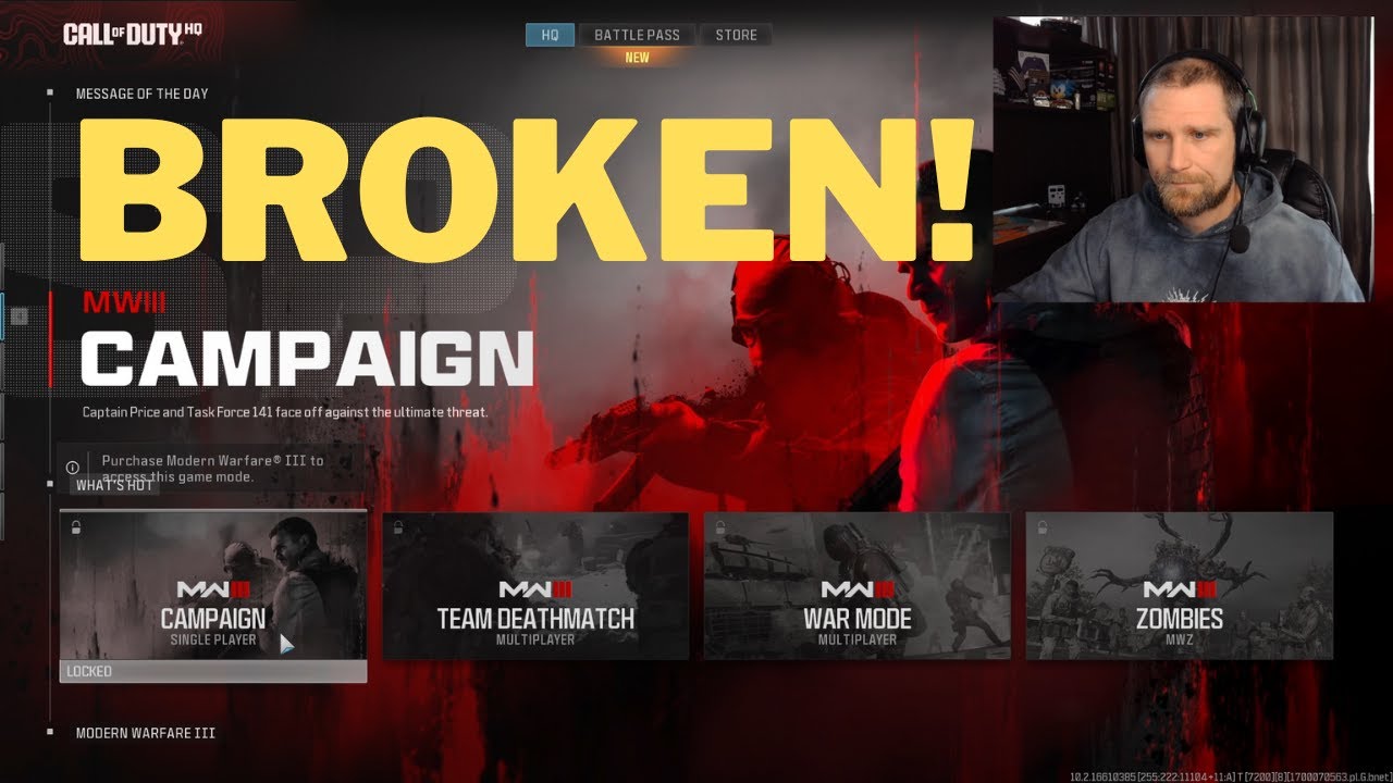 Call Of Duty HQ is BROKEN! - YouTube