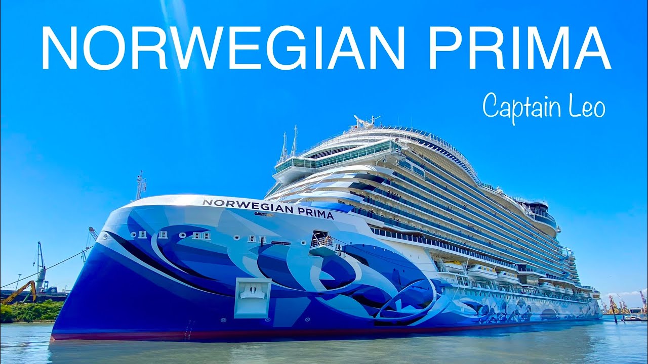 Amazing NORWEGIAN PRIMA Cruise Ship Completes Sea Trials | Captain Leo ...