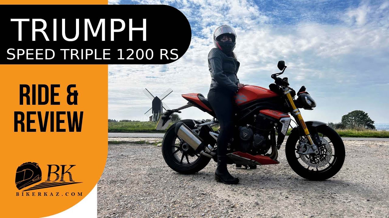 2023 Triumph Speed Triple 1200 RS review - walk around and riding video ...