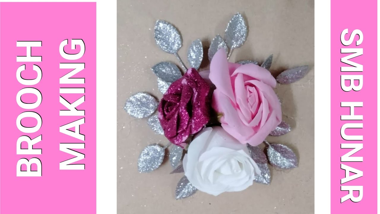How To Make Brooch | Brooch Making Ideas | Brooch Making For Gift ...