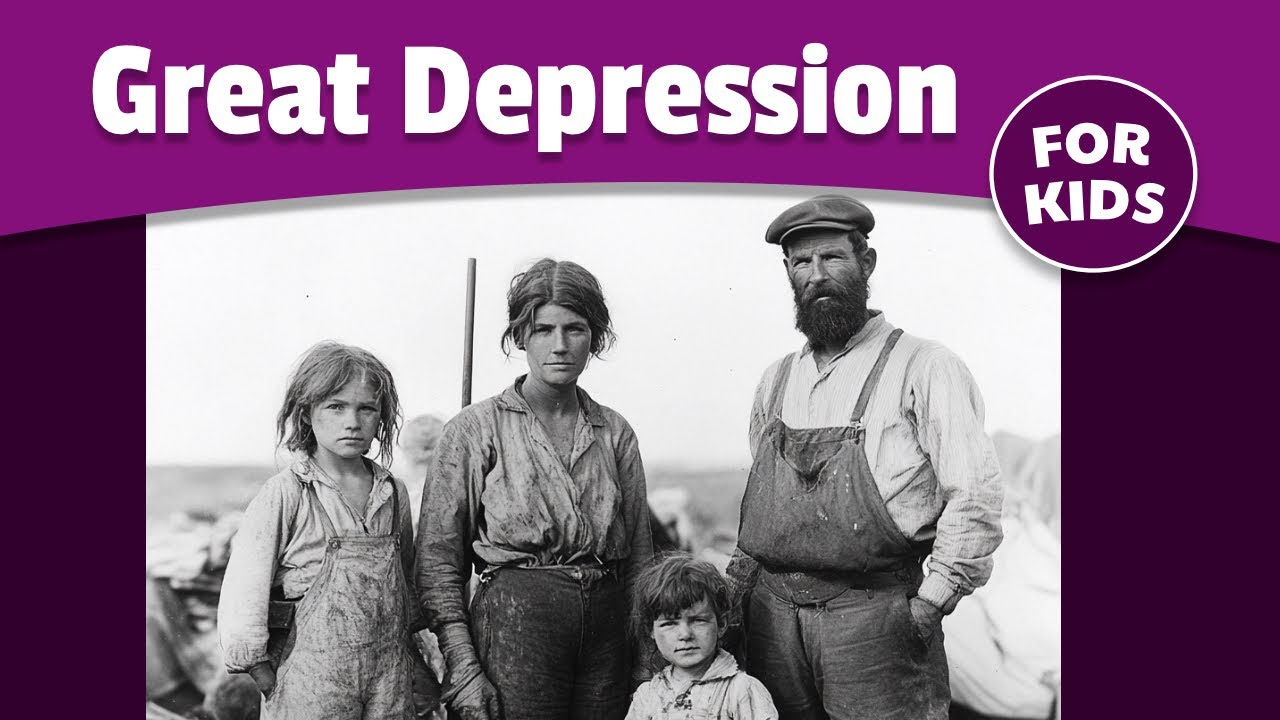 The Great Depression for Kids | History Made Easy - YouTube