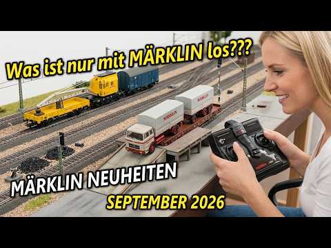 Märklin Wagon Neuheiten vom September 2026, Spurweite: H0