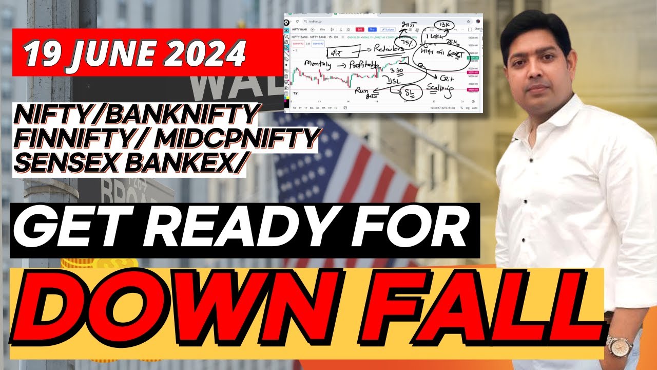 Nifty Prediction And Bank Nifty Analysis For Wednesday 19 June 2024