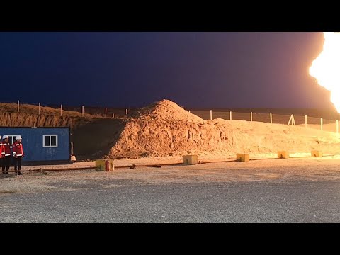 TPAO Değirmenköy Doğalgaz Kuyusu'nda üretim başladı...
