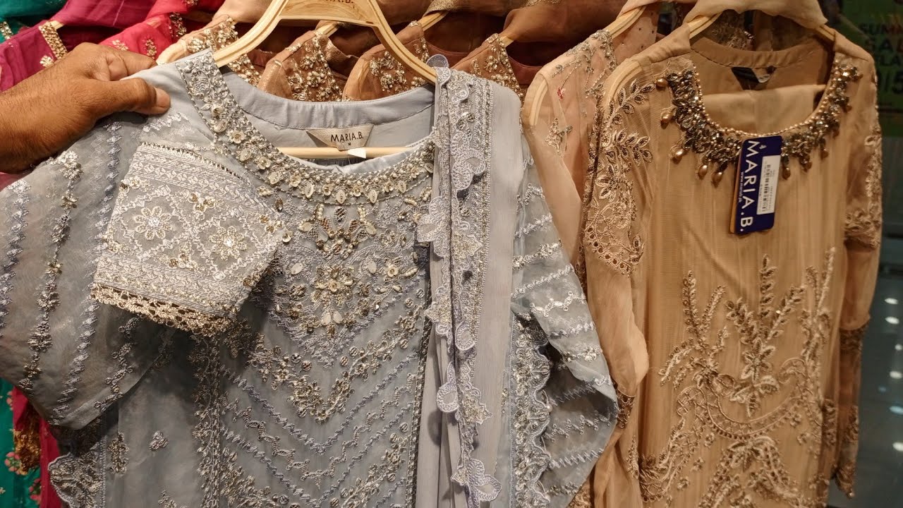 Maria B New Luxury Formal Party Wear Dress Collection 2024... - YouTube