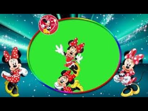 No copyright Green Screen Mickey Mouse Cartoon HD Video Background 2021 ...