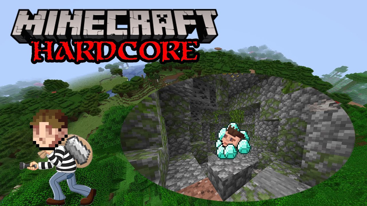 Minecraft Hardcore | Episode 2 (Fancy Caves!) - YouTube