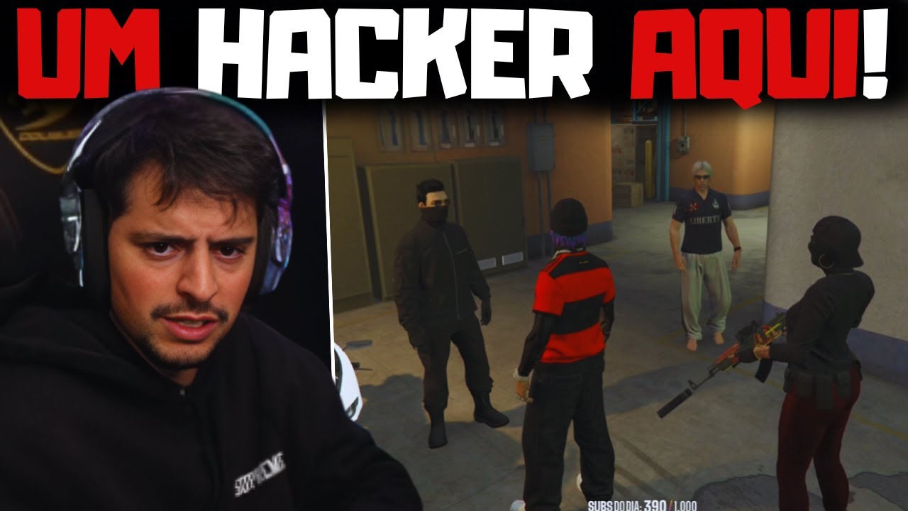 UM HACKER APARECEU NO MEIO DA REUNIÃO | CONNOR - GTA RP - YouTube