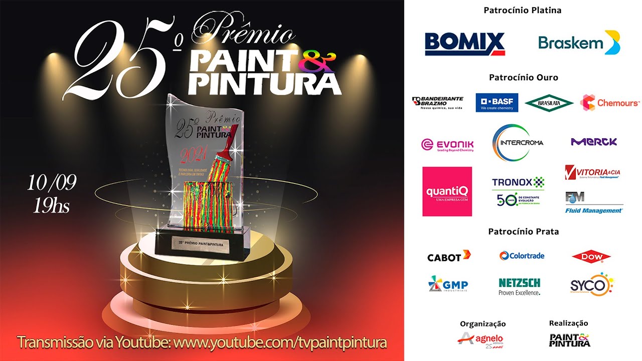 25º Prêmio Paint & Pintura - YouTube