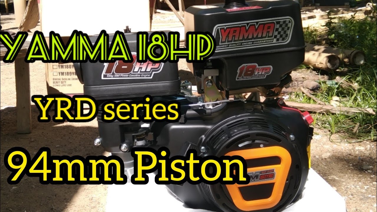 yamma 18hp YRD 94mm piston - YouTube