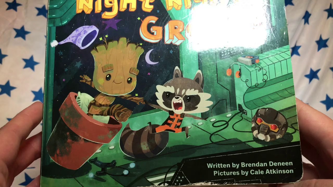Reading “Night Night, Groot” Marvel for Kids - YouTube