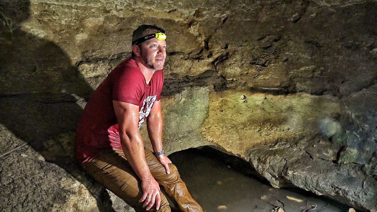 Exploring a Lost Cave with a Secret Underwater Tunnel... - YouTube